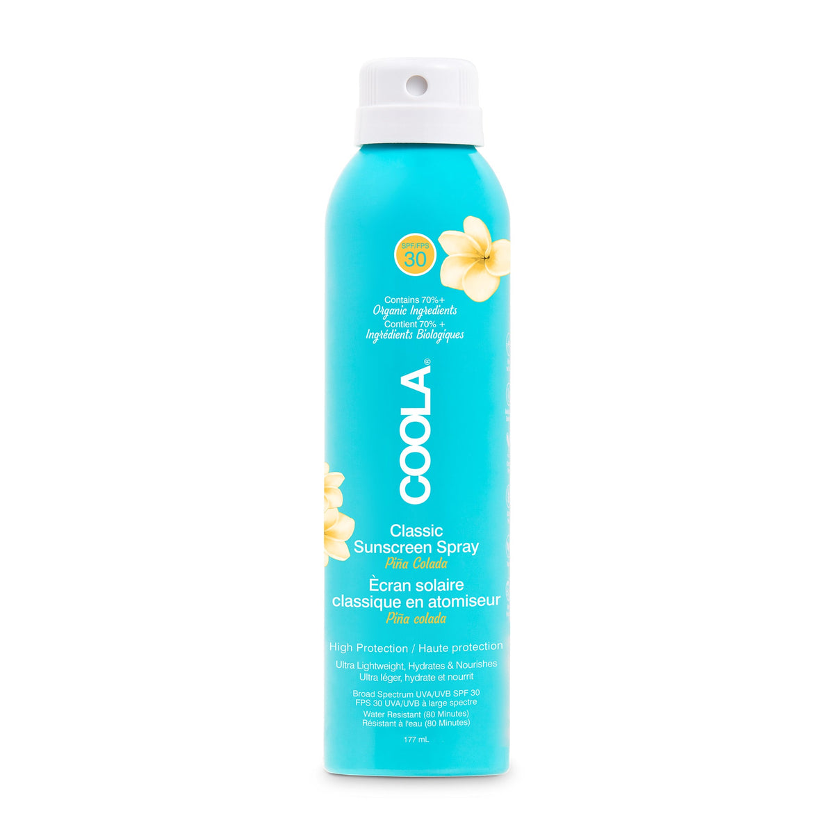 Classic Body Sunscreen Spray SPF 30 - Piña Colada – coola-de